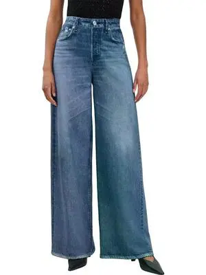 Rag & Bone Miramar Sofie Wide-leg Jeans - Blue