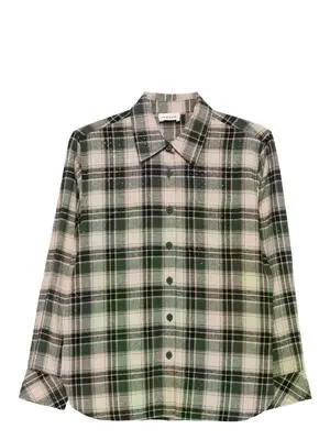 P.A.R.O.S.H P.A.R.O.S.H. Embellished Check Shirt