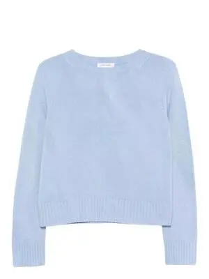 PHILO-SOFIE Cashmere Crew Neck Sweater - Blue