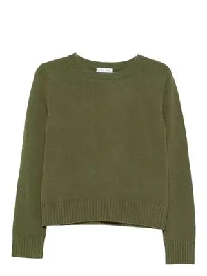 PHILO-SOFIE Ribbed-trim Cashmere Sweater - Green