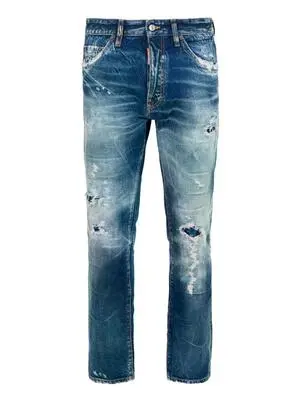 Dsquared2 Brando Classic Teddy Jeans - Blue