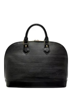 LOUIS VUITTON 2004 Epi Alma Pm Handbag - Black