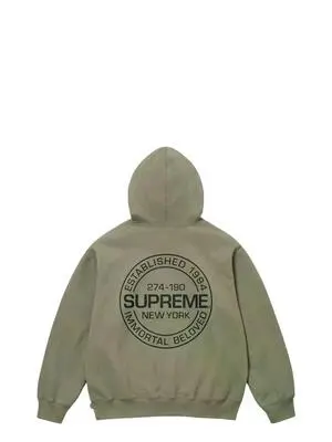 Supreme Immortal Logo-print Hoodie - Green