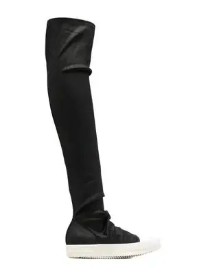 Rick Owens Rick Owens DRKSHDW High Sock Over-the-Knee Sneakers Black