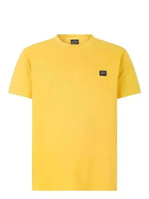 Paul & Shark Logo-patch T-shirt - Yellow