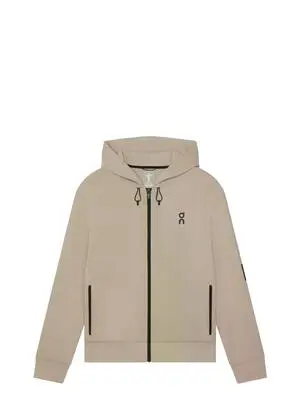 On Focus Tech Zip Hoodie - Neutrals