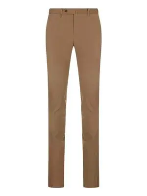 PT TORINO Superlight Slim Fit Trousers - Brown