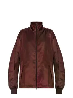 Y3 Satin Gradient 3-stripes Track Top - Red