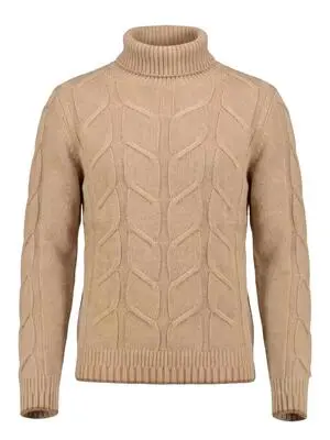 Altea Cable Knit Wool Sweater - Neutrals