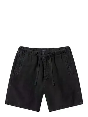 Citizens Of Humanity Drawstring Waistband Shorts - Black
