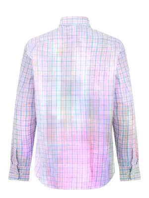 Paul & Shark Checked Button-down Shirt - Blue