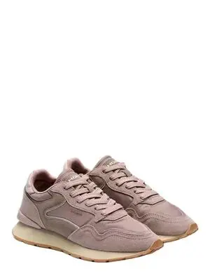 HOFF City Suede-panelled Lace-up Sneakers - Pink