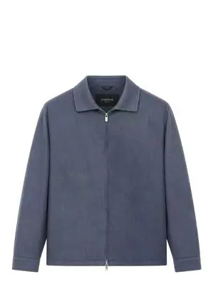 TOMBOLINI Zip-up Collared Jacket - Blue