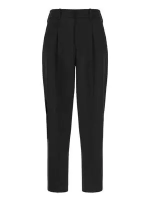 PT TORINO Pleated Elasticated Waist Trousers