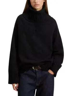 Woolrich Ribbed Turtleneck Sweater - Black