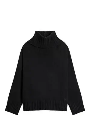 Woolrich Ribbed Turtleneck Sweater - Black