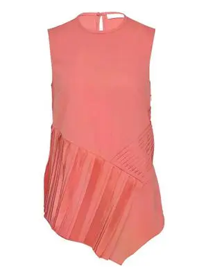 CLUB21 Pleated Panel Blouse