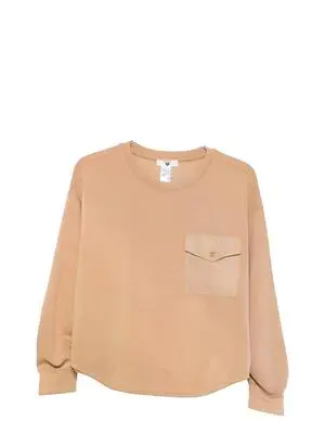 TWINSET Drop Shoulder Sweatshirt - Neutrals