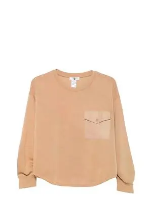 TWINSET Drop Shoulder Sweatshirt - Neutrals