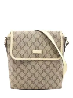 Gucci Gg Supreme Crossbody Bag - Neutrals