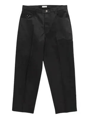 POP TRADING COMPANY Drs Worker Trousers - Black