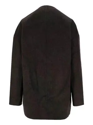 Loulou De Saison Oval-shaped Short Coat - Brown