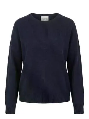 KUJTEN Crew Neck Cashmere Sweater - Blue
