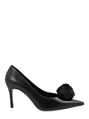 MADISON MAISON Madison.Maison Floral Appliqué Pointed-Toe Pumps