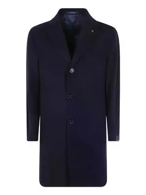 Tagliatore Single-breasted Coat - Blue