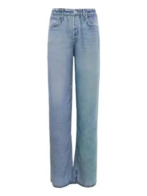 Rag & Bone Miramar Wide-Leg Jeans Blue
