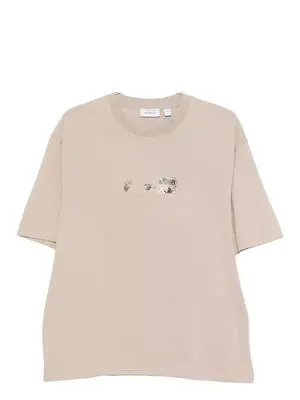 Off-White Spices Arrow Logo-print T-shirt - Neutrals