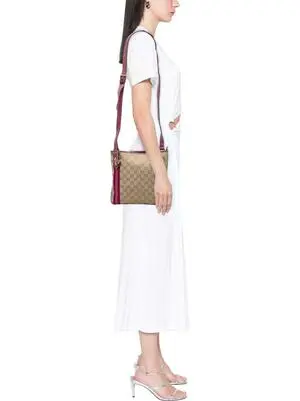 Gucci 2016-2026 Gg Canvas Jolicoeur Crossbody Bag Neutrals