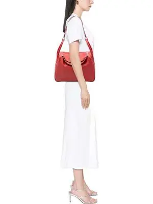 Hermès 2012 Swift Lindy 34 Satchel - Red