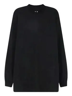 Rick Owens Long-sleeve Cotton T-shirt - Black