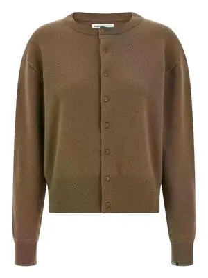 Extreme Cashmere N°436 Luce Round-neck Cardigan - Brown