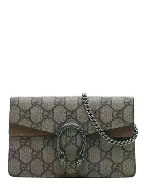 Gucci 2016-2026 Mini Gg Supreme Dionysus Crossbody Bag - Neutrals