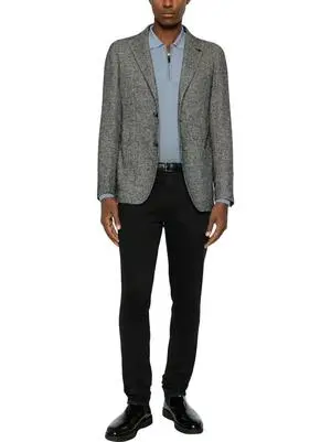 Tagliatore Single-breasted Blazer - Black