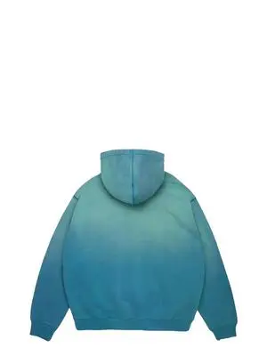 DENIM TEARS Peace Wreath Zip-up Hoodie - Blue
