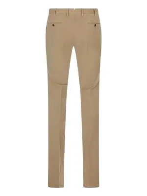 PT TORINO Pressed Crease Trousers - Brown