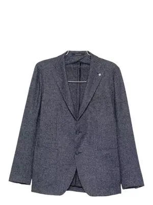 Tagliatore Single-breasted Blazer - Blue