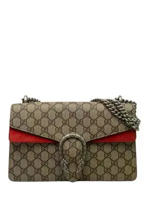 Gucci 2016-2026 Medium Gg Supreme Dionysus Shoulder Bag - Neutrals