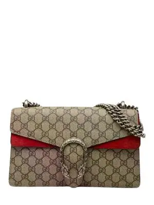 Gucci 2016-2026 Medium Gg Supreme Dionysus Shoulder Bag - Neutrals