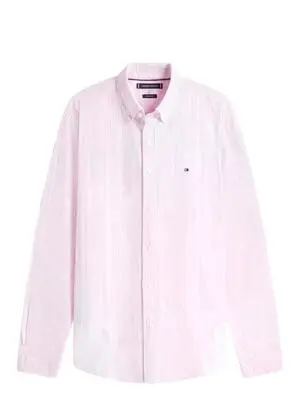 Tommy Hilfiger Heritage Oxford Striped Shirt - Pink