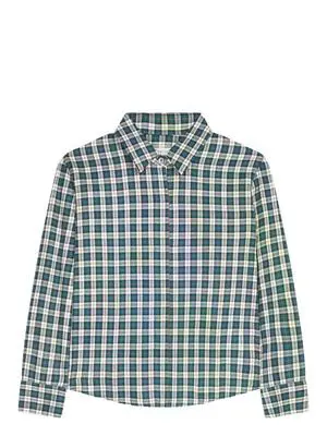 DRIES VAN NOTEN DRIES VAN NOTEN Checked Cotton Flannel Mini Shirt