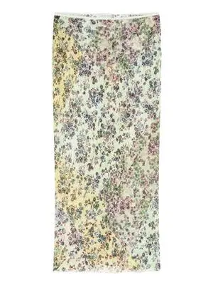 DRIES VAN NOTEN DRIES VAN NOTEN Jacquard Midi Skirt