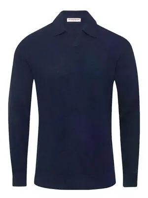 Orlebar Brown Bresson Cashmere Sweater - Blue