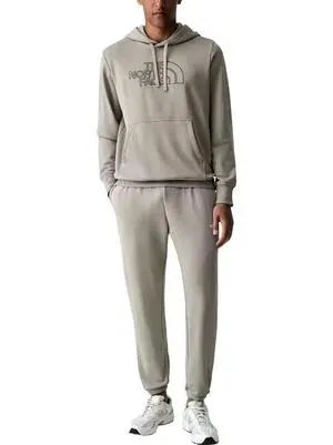 The North Face Drew Peak Light Logo-embroidered Drawstring Hoodie - Grey