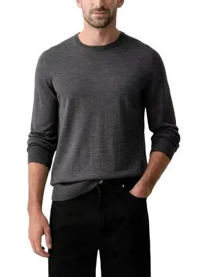 JOOP! Crew Neck Long Sleeve Sweater - Grey