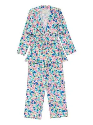 BAMBAH Fiona Trench Set - Blue