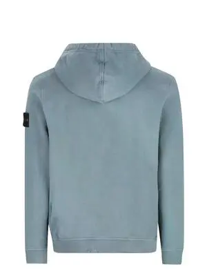 STONE ISLAND 6100067 Brushed Organic Cotton Fleece Sweatshirt